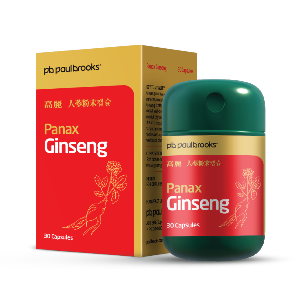 Panax Ginseng Capsules – Paul Brooks