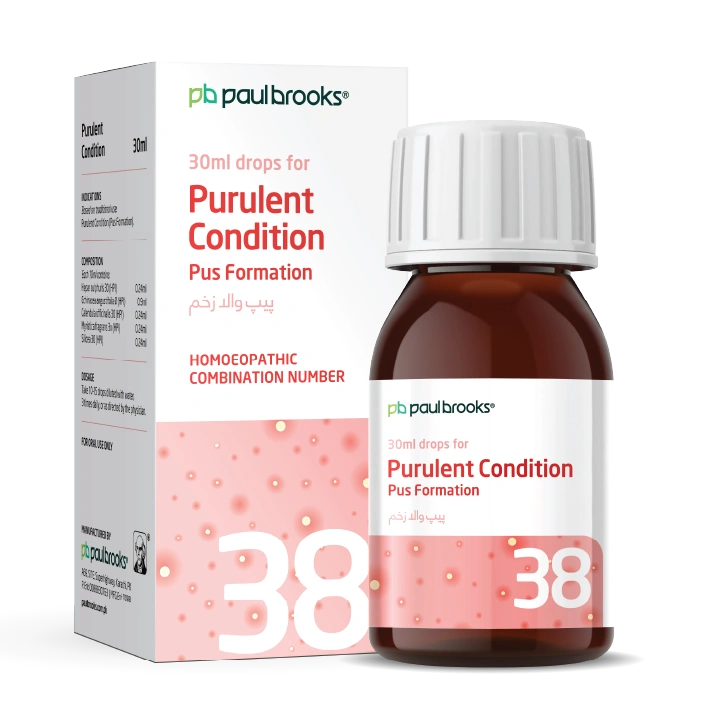 Combination No. 38 Purulent Condition Pus Formation & Infection Support ...