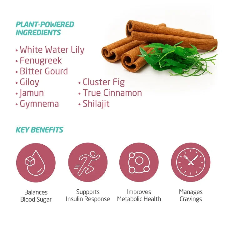 Buy Online Glucosyl Sweet Balance - Blood Sugar Support Gymnema ...