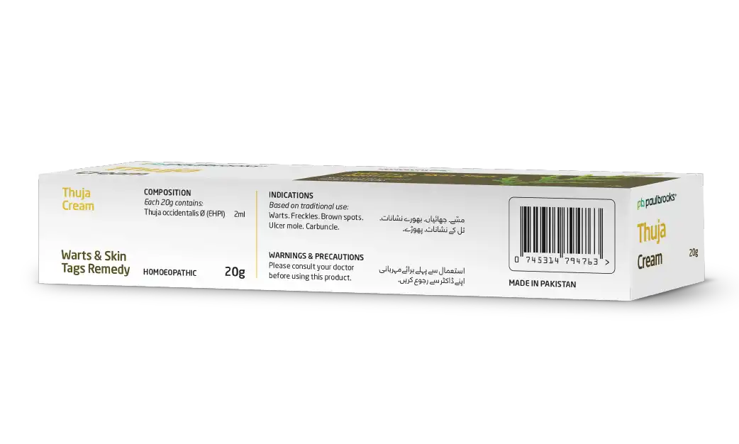 Buy Online Thuja Cream For Warts And Skin Tags Remedy At Best Price In ...